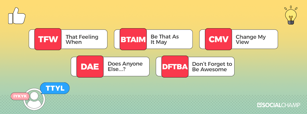 A Full-Fledged Guide To Social Media Acronyms In 2026